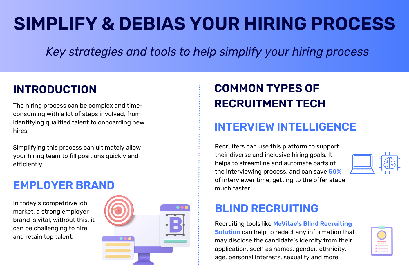 How to simplify your hiring process — Blind recruiting within your ATS