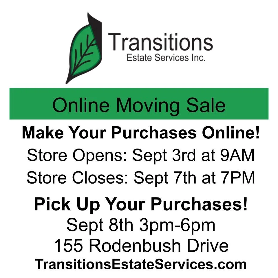 Online — Regina Sales | Estate Sale & Appraisal Experts