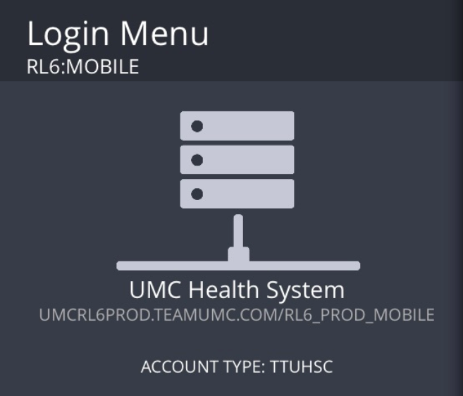 RL6:Mobile: RL Solutions Mobile App - Instructions for TTUHSC / TTP ...
