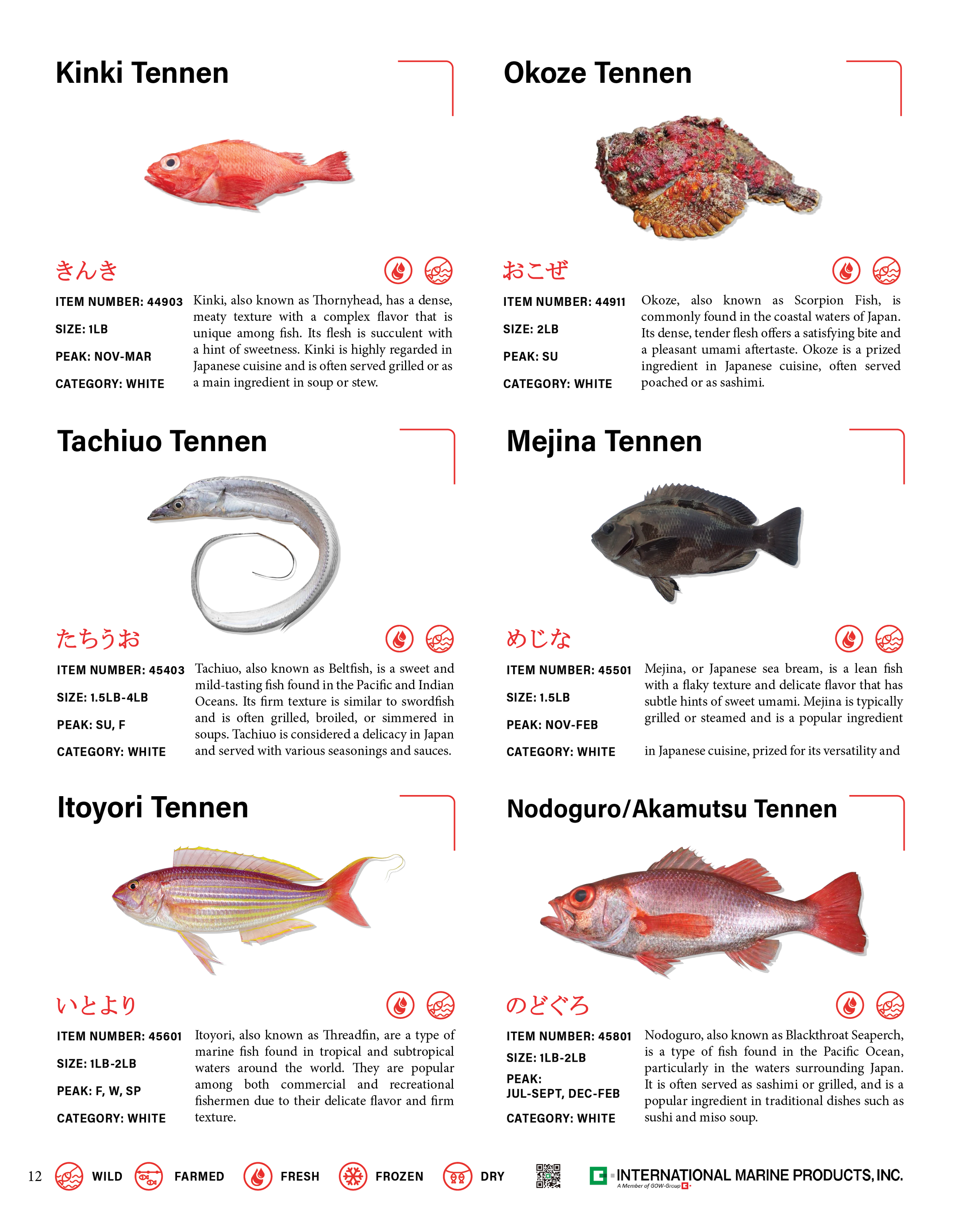 Japan Fish — International Marine Products