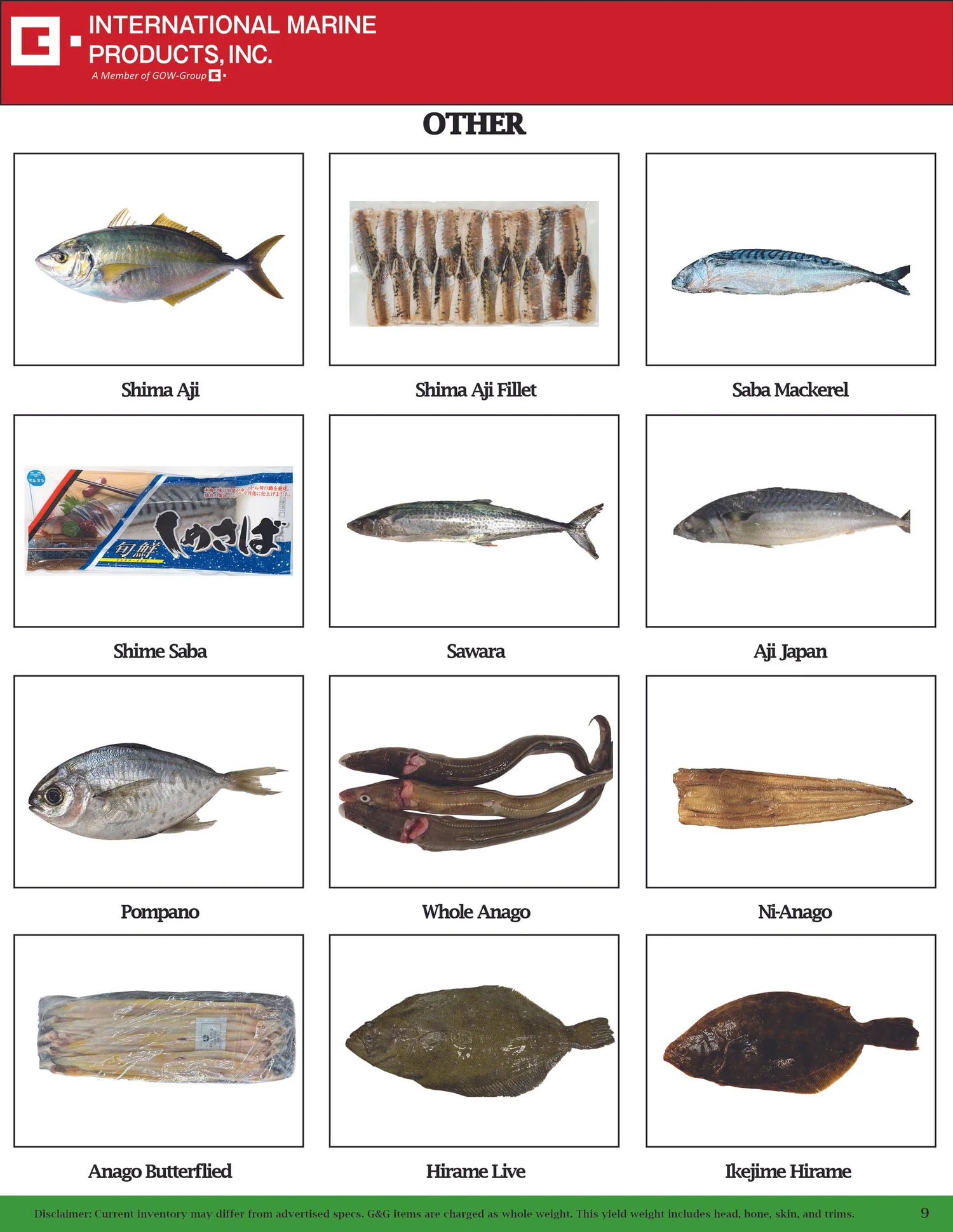 Japan Fish — International Marine Products