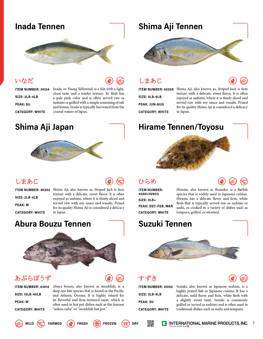 Japan Fish — International Marine Products