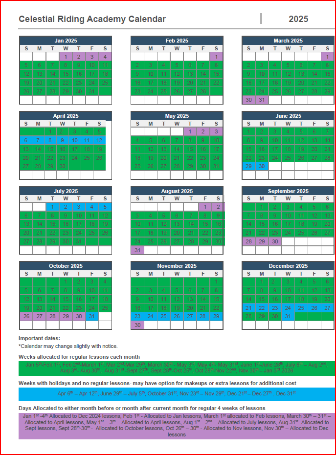 Horseback Riding Lessons — Celestial Riding Academy