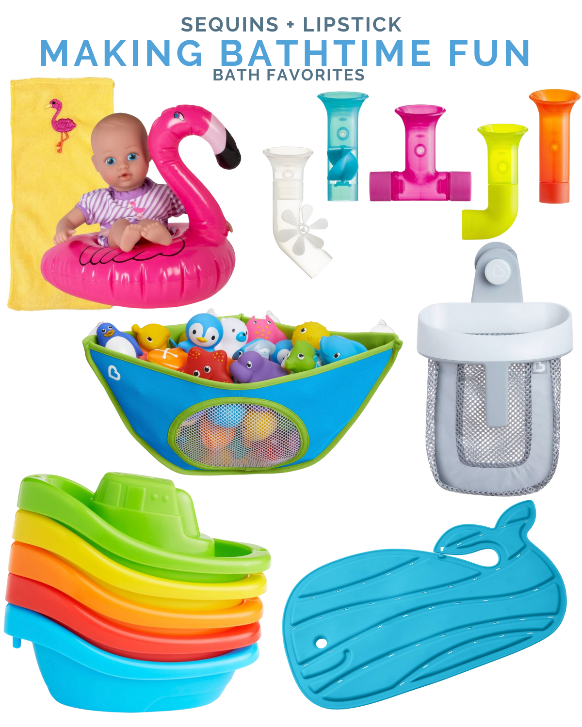 How to Make Bathtime Fun — Sequins & Lipstick