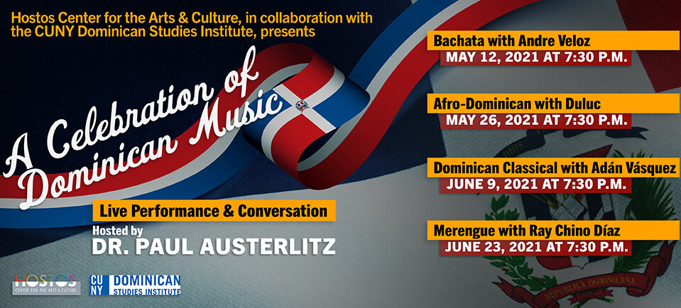 Dr. Paul Austerlitz Invitation: A Celebration of Dominican Music: May ...