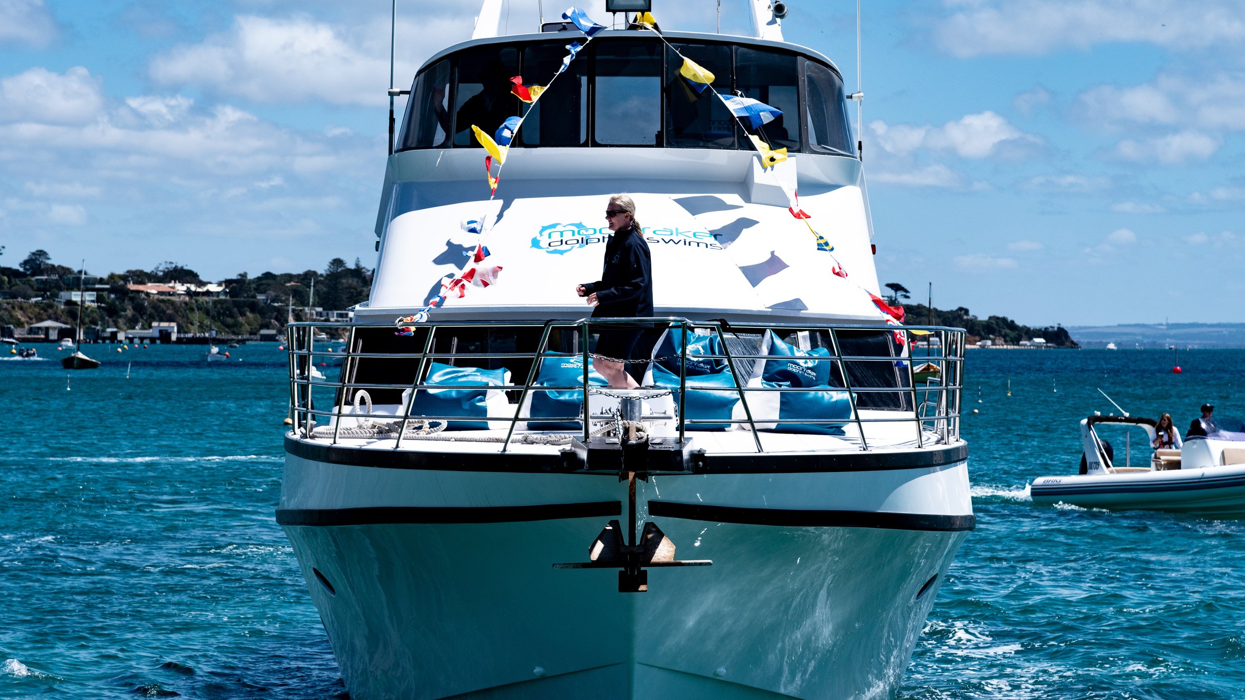 About the boat — Moonraker Dolphin Swims