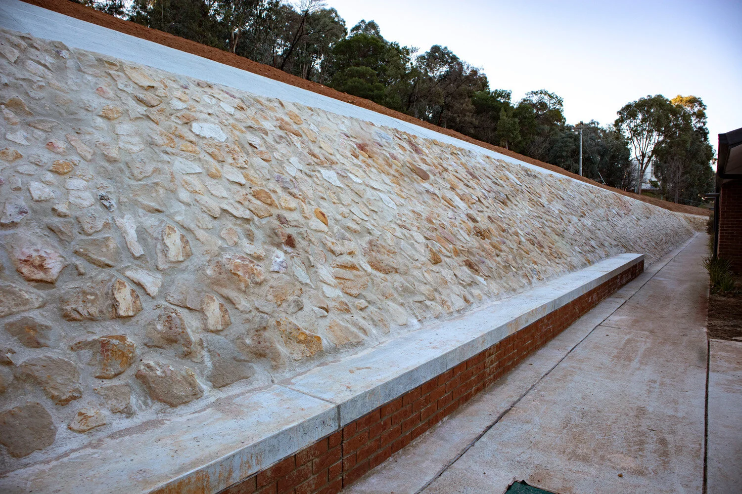 Royal Military College - Duntroon Retaining Wall