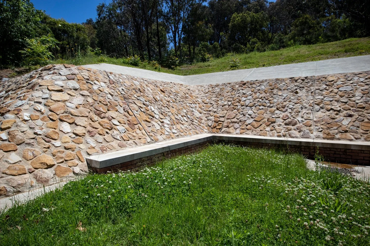 Royal Military College - Duntroon Retaining Wall