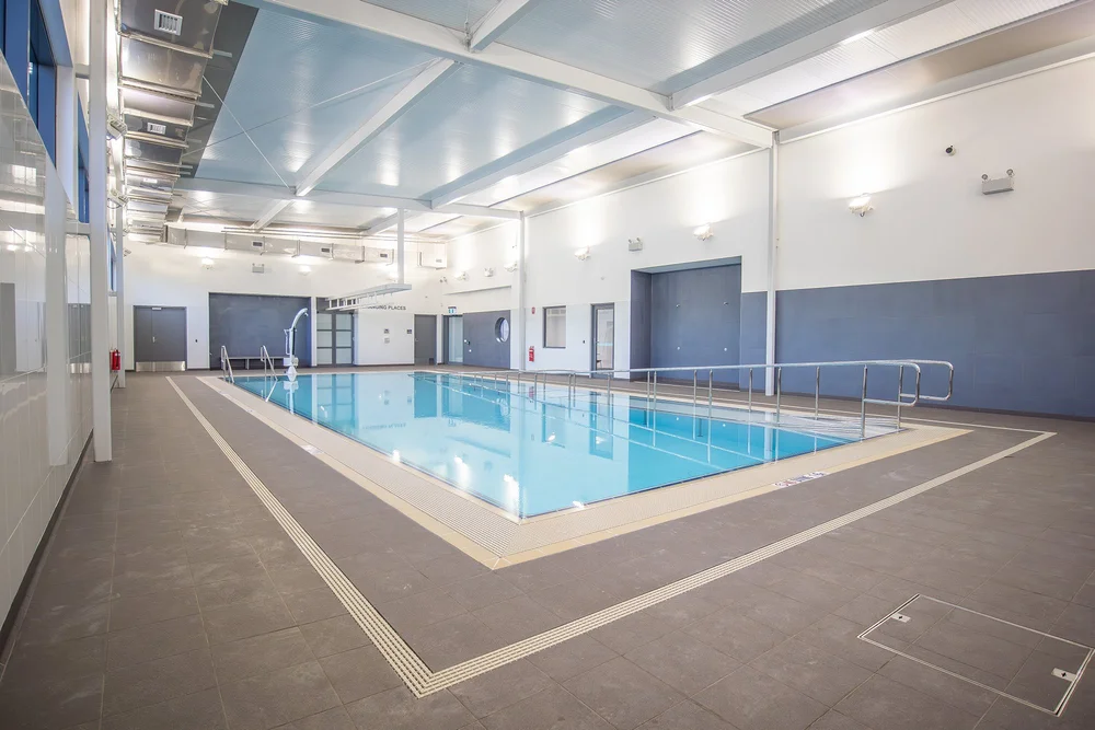 Southside Hydrotherapy Pool Now Complete