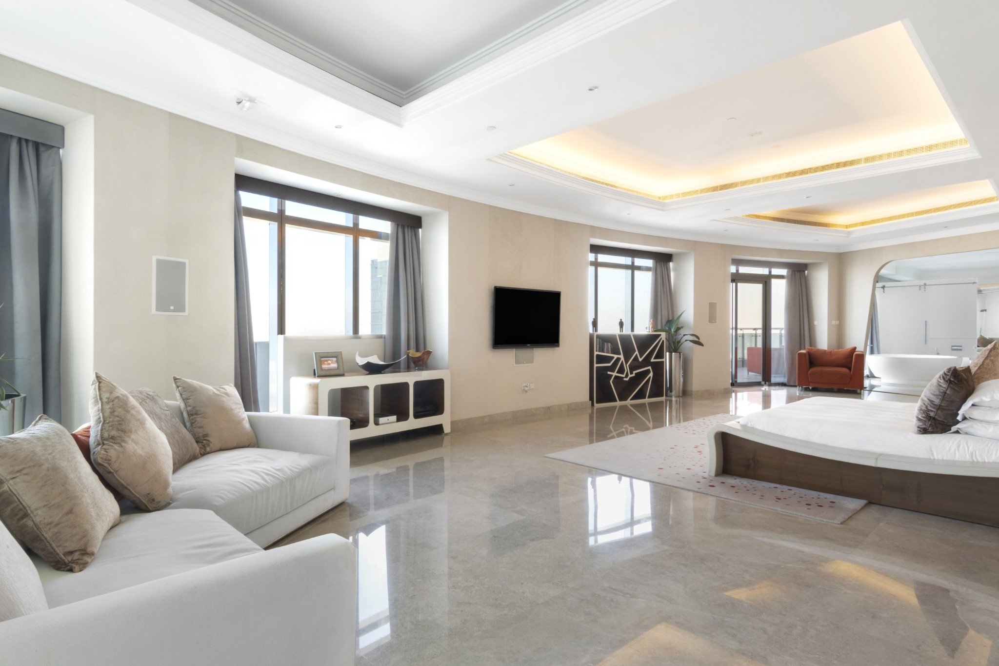 Rent 5 Bedroom Top Floor Penthouse in Princess Tower Dubai Marina ...
