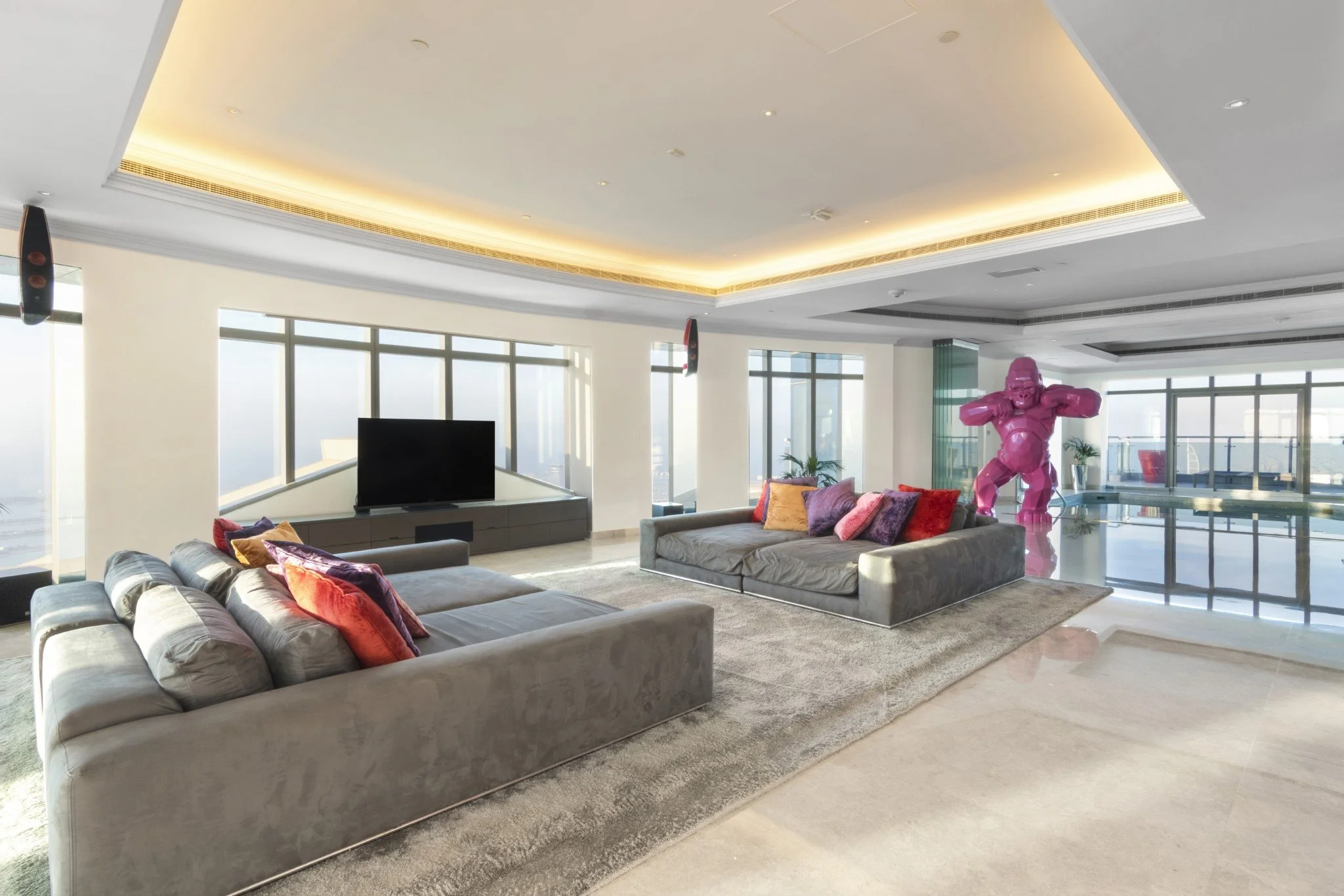 Rent 5 Bedroom Top Floor Penthouse in Princess Tower Dubai Marina ...