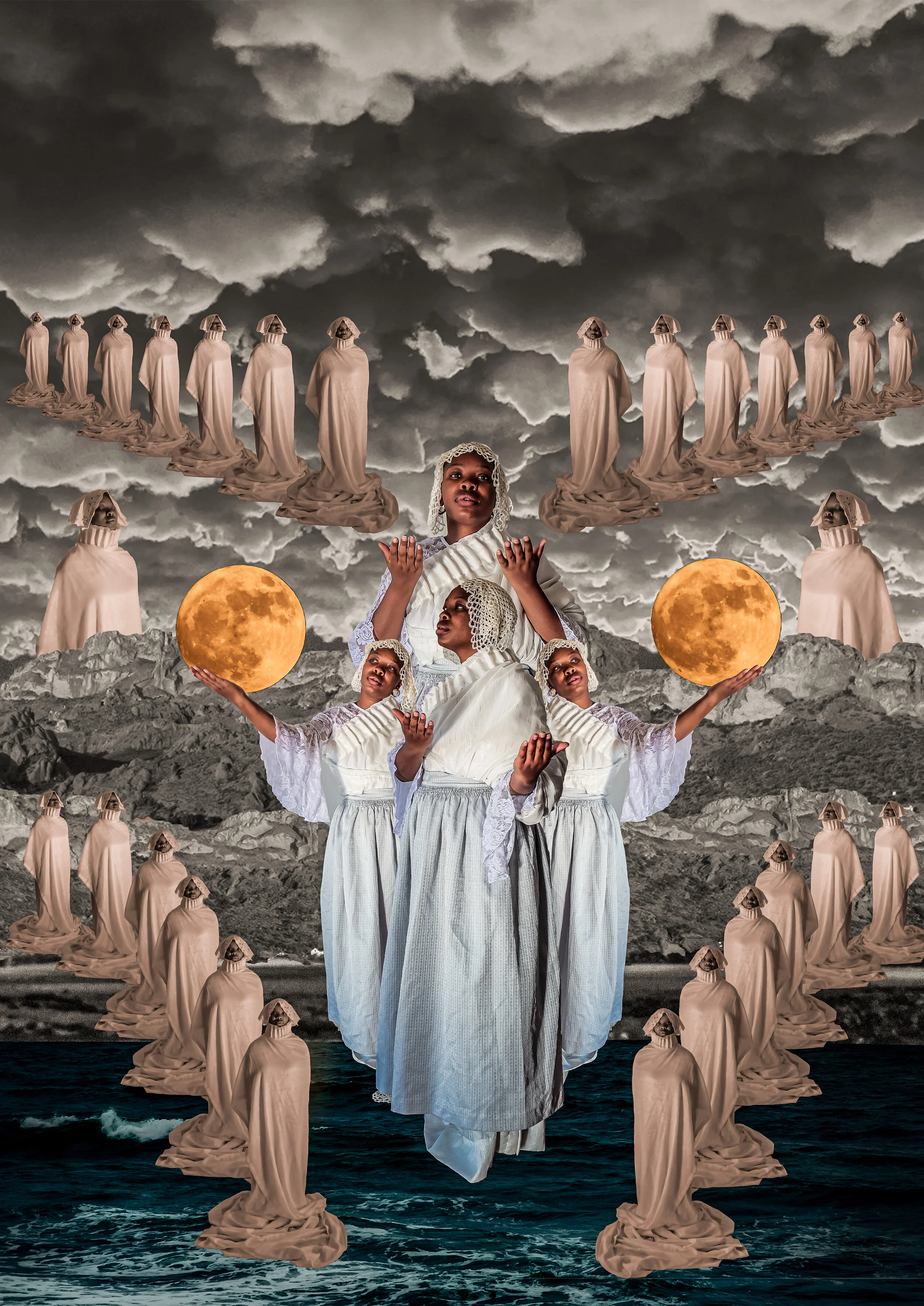 Puleng Mongale, Encounters with the Departed I, 2020 — Doyle Wham