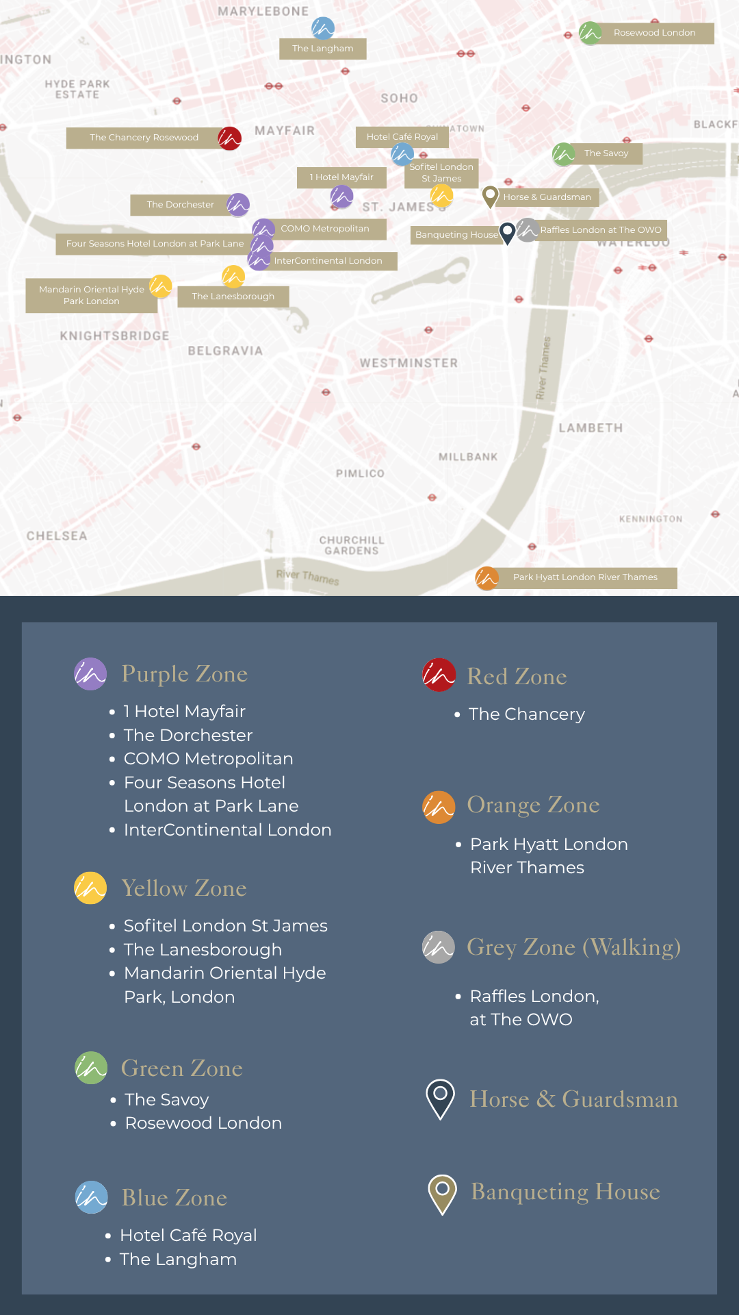 Host Hotel Zone Map — inVOYAGE