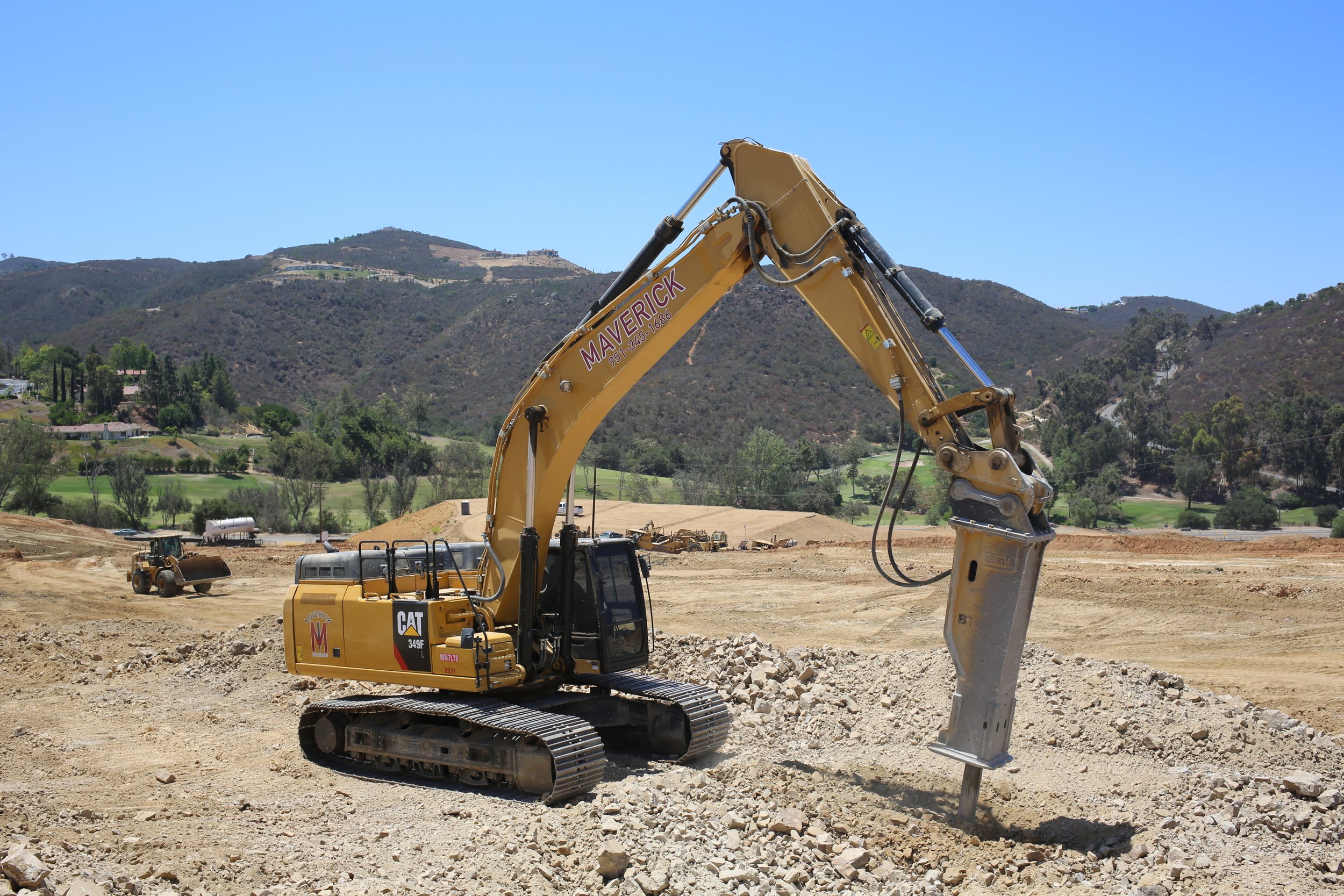 Maverick Rock Breaking — Diversified Landscape