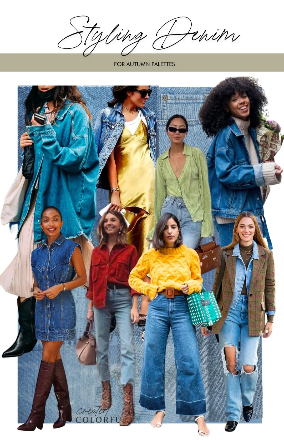 What’s your best shade of denim? — Created Colorful