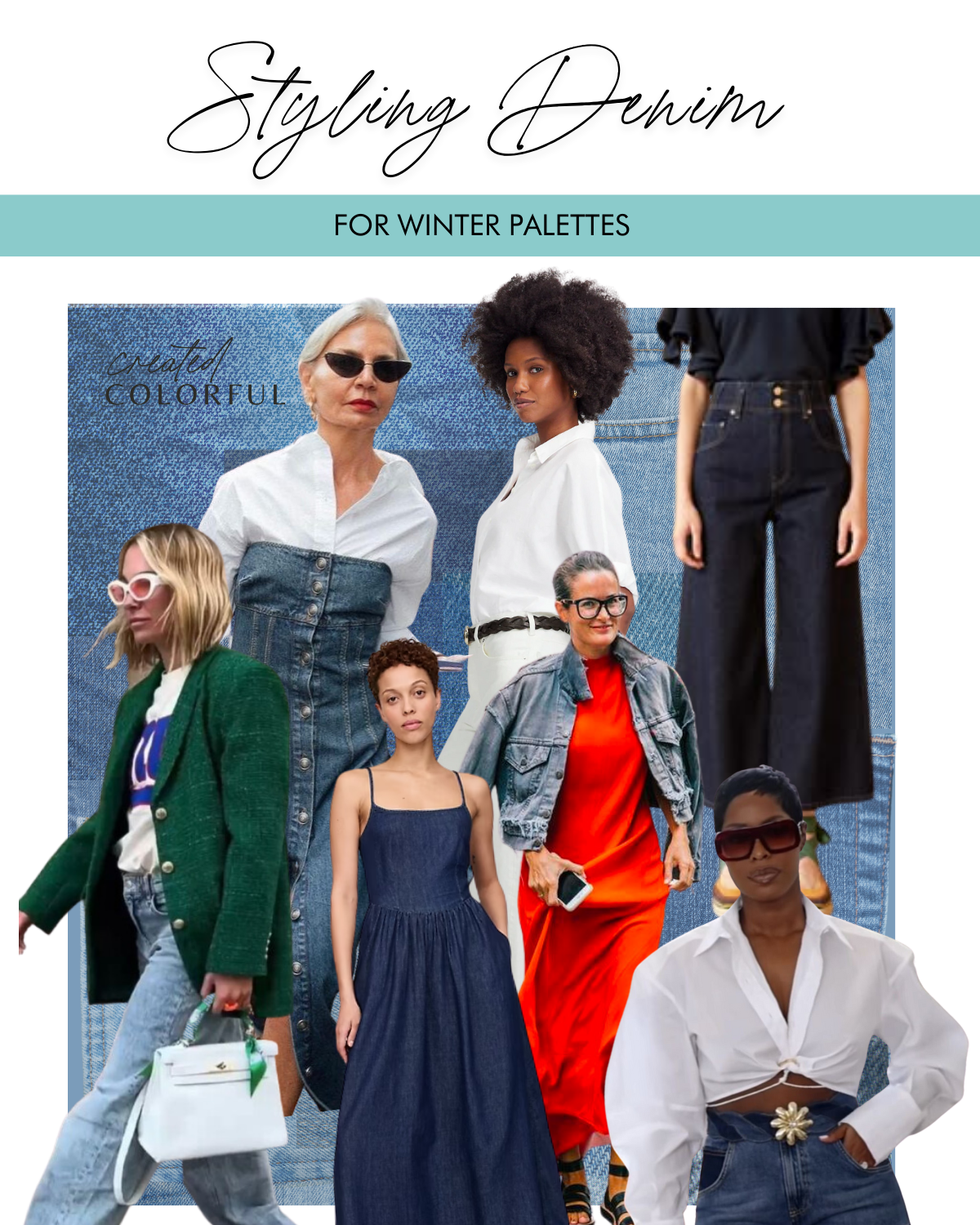 Denim For Your Season — Created Colorful