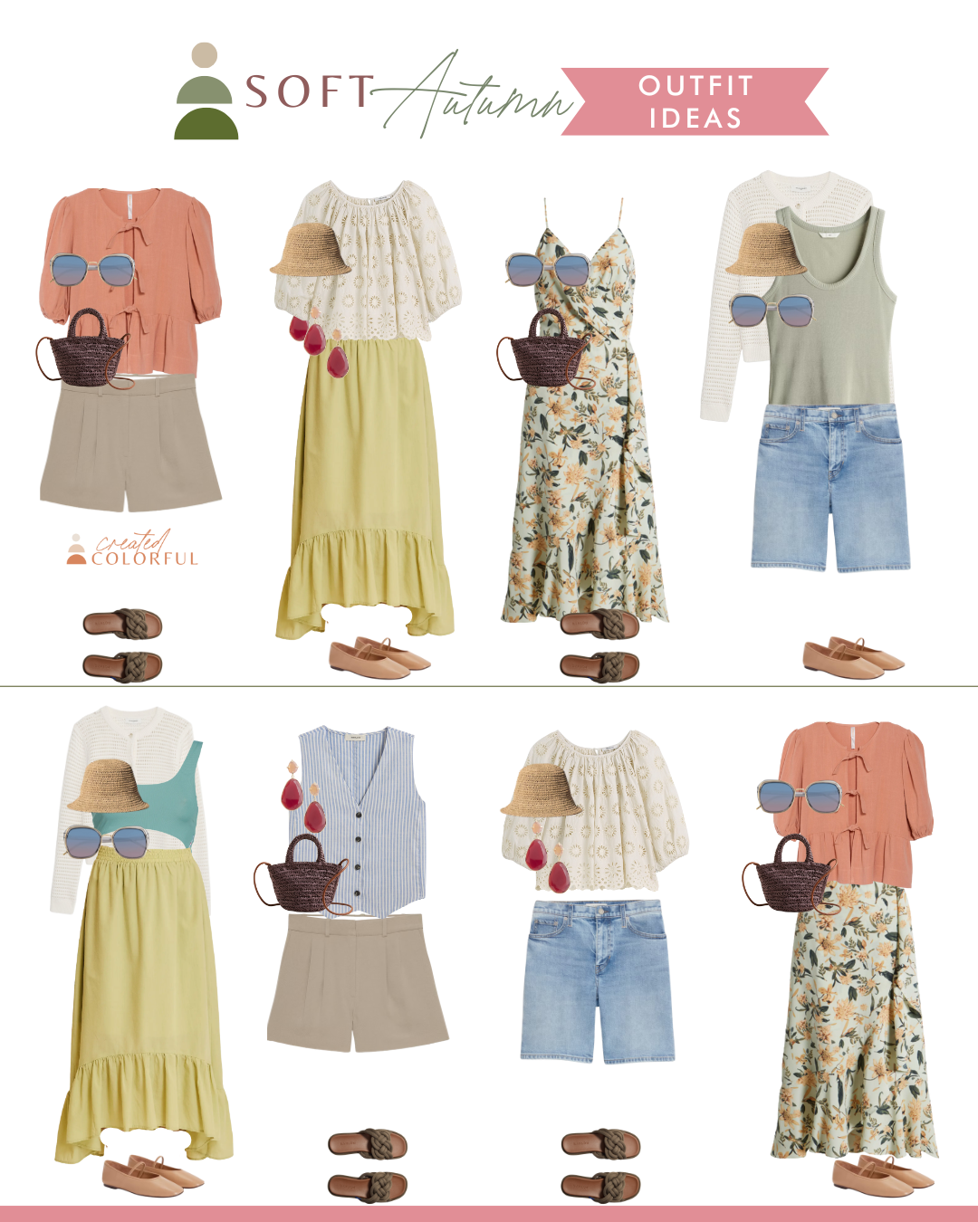 Shop by Season: Outfits, Clothes, Makeup for Autumn Palettes — Created ...