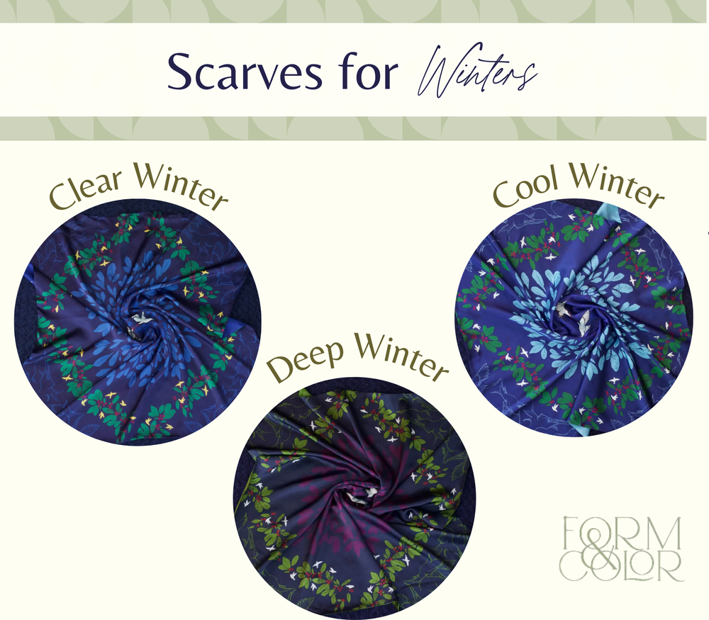 Form & Color: Luxury Scarves for your palette — Created Colorful