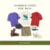 Men’s Summer Finds — Created Colorful
