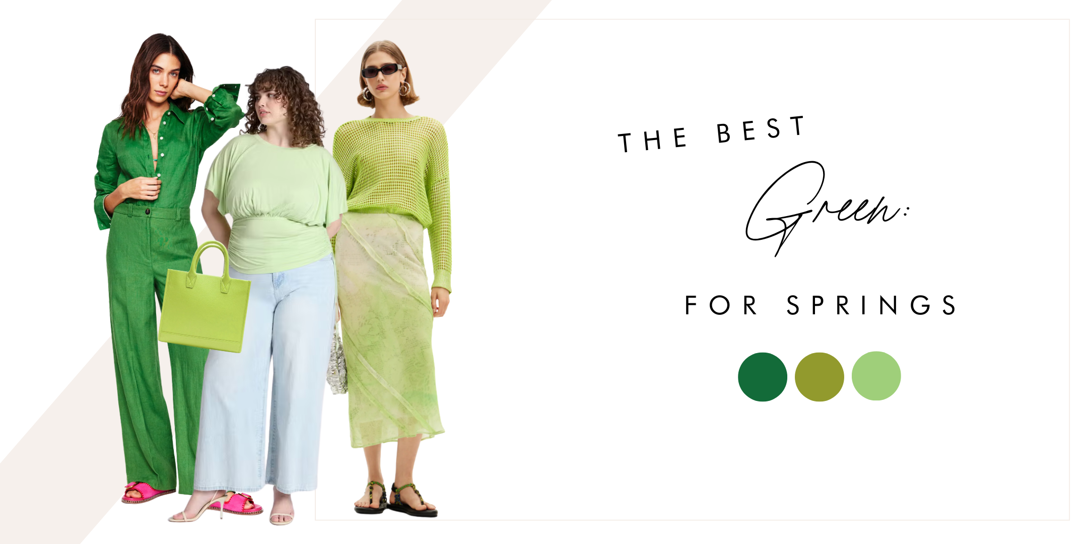 Which shades of green are best for my season? — Created Colorful