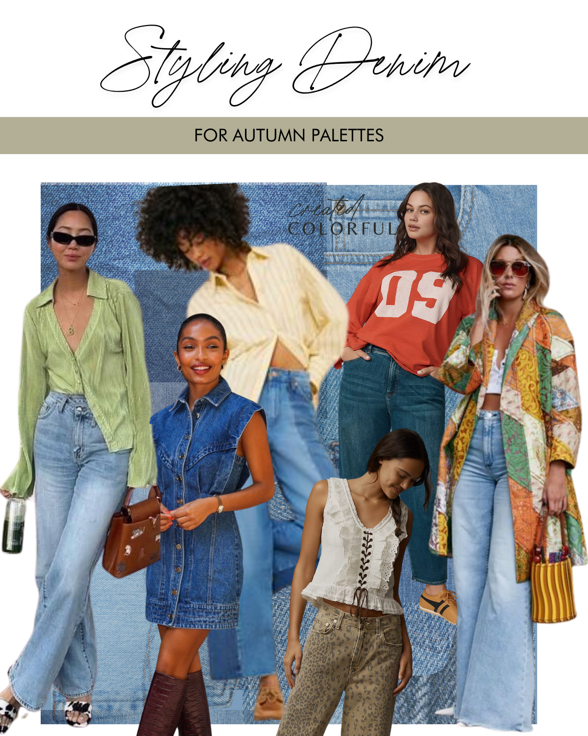Denim For Your Season — Created Colorful