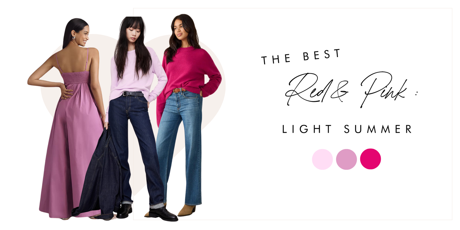 Which shades of red and pink are best on my skin tone? — Created Colorful