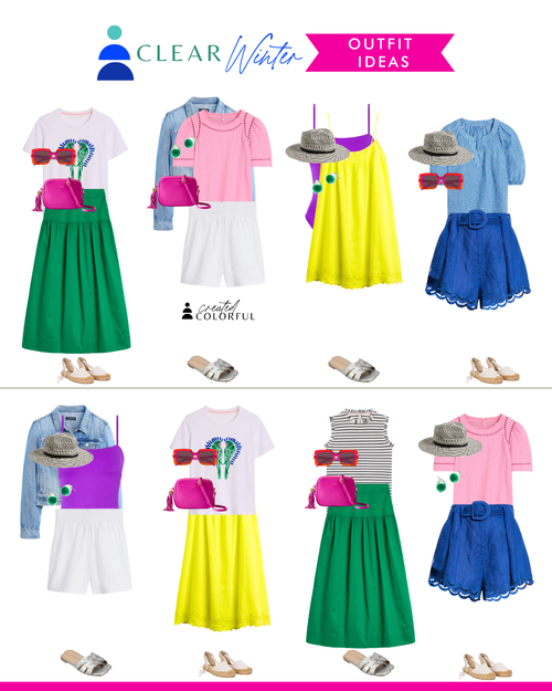 Shop by Season: Outfits, Clothes, Makeup for Winter Palettes — Created ...