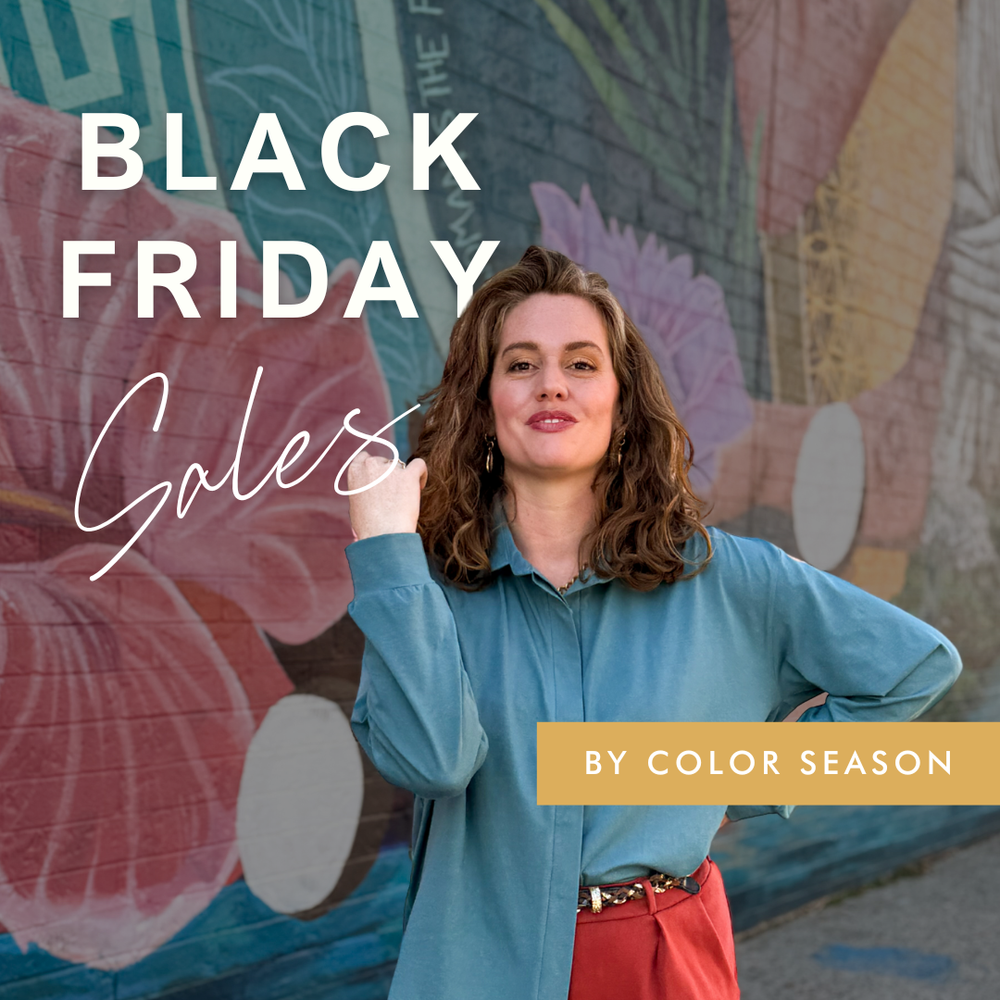 Black Friday Sales by Color Season — Created Colorful