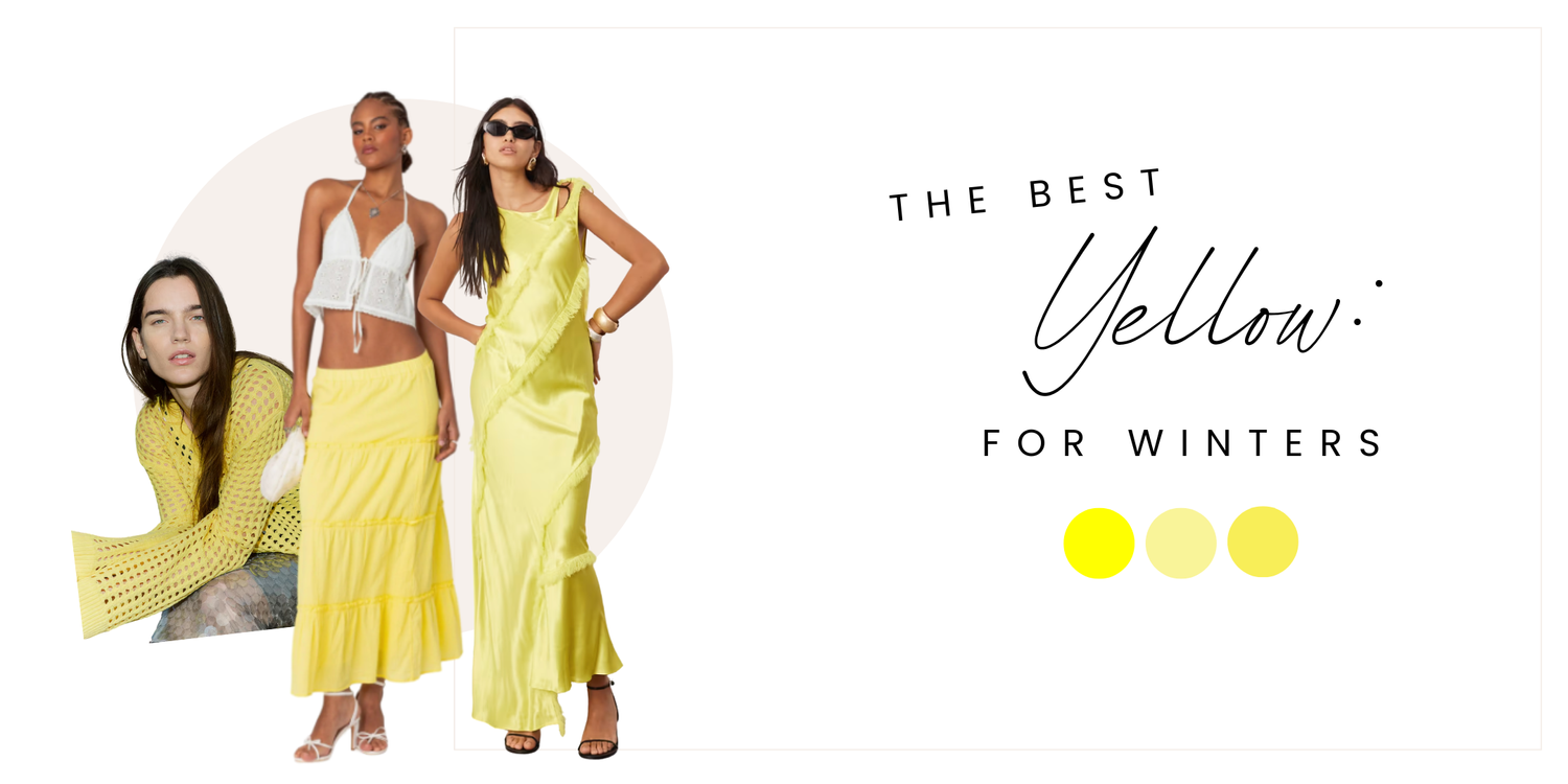 Which shades of yellow are best on my skin tone? — Created Colorful