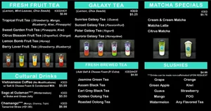 Menu — The Boba Café