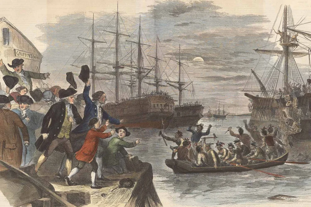 The Boston Tea Party Takes Colonists Past the Point of No Return ...