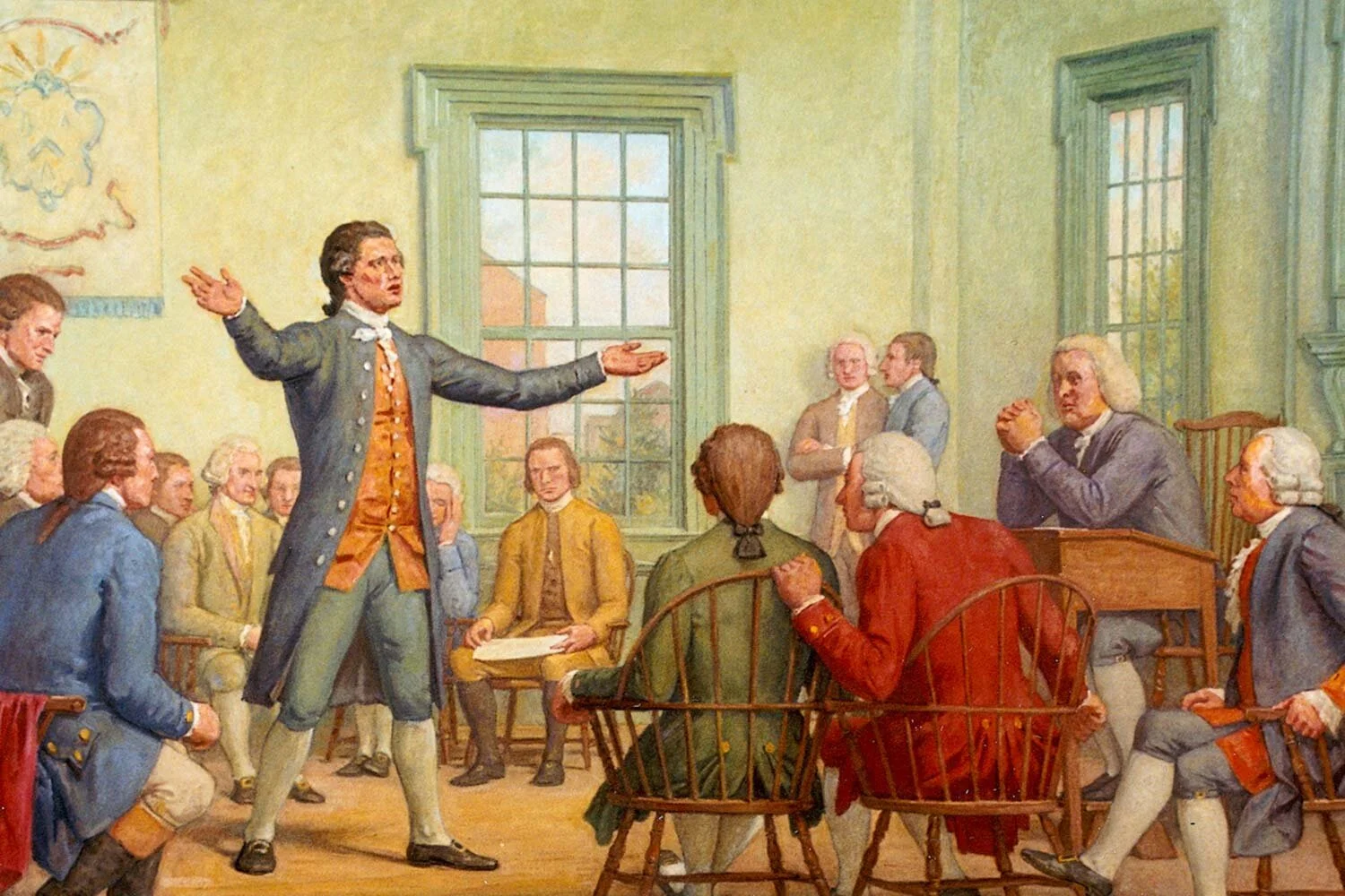Forefathers Gather at Historic First Continental Congress — Americana ...