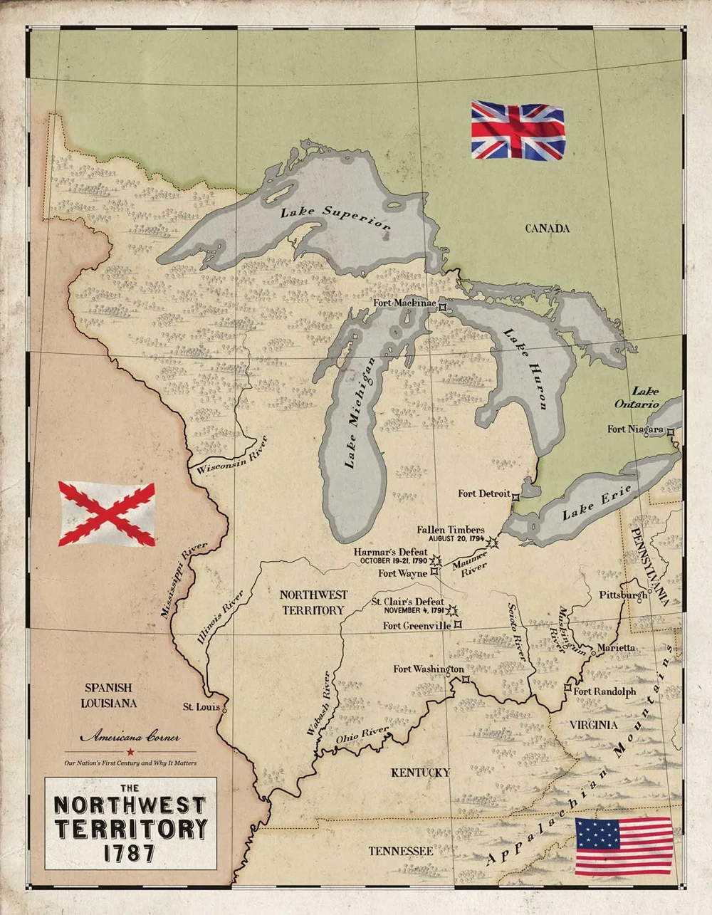 The New Nation Maps: Northwest Territory — Americana Corner