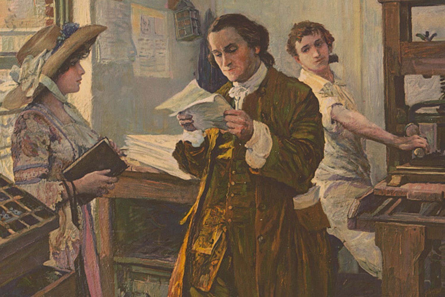 Benjamin Franklin, British America's Most Successful Printer ...