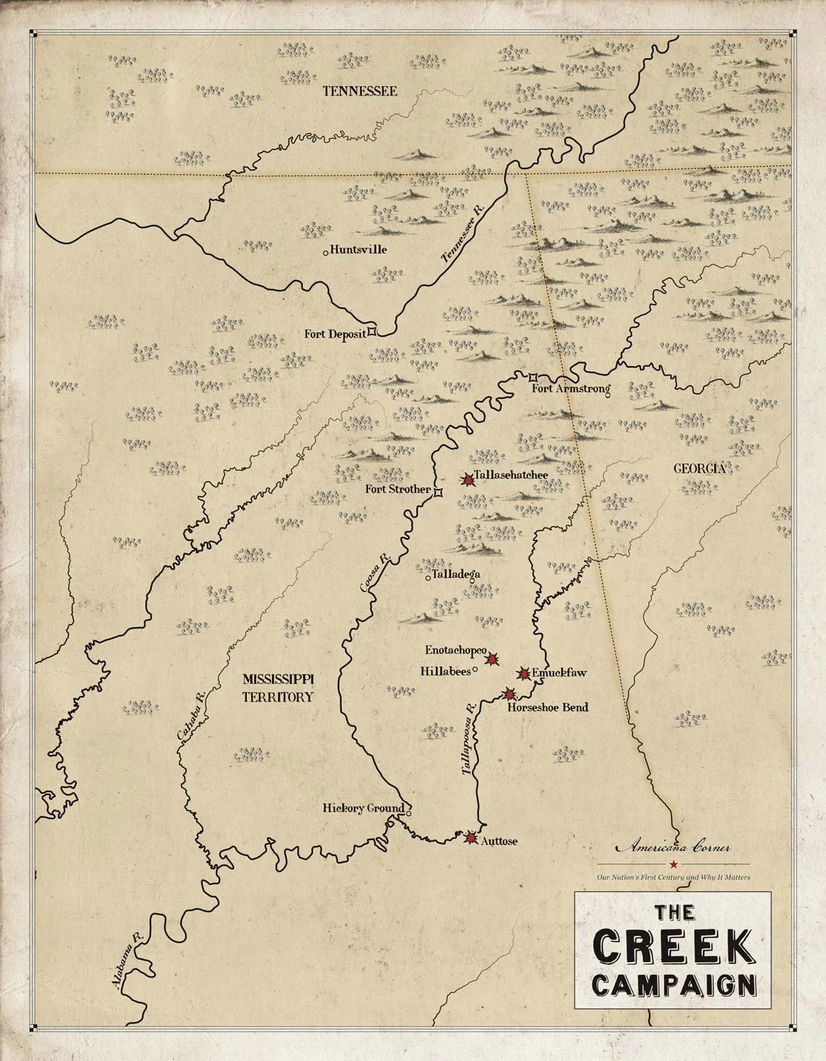 The New Nation Maps: The Creek Campaign — Americana Corner
