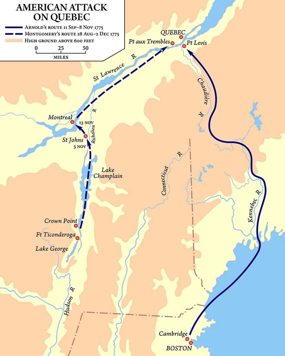 The Continental Army’s Largely Forgotten Invasion of Quebec — Americana ...