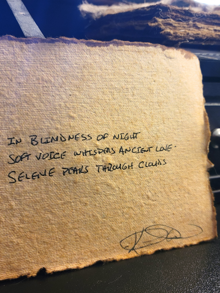 Captured Moments - Handwritten Haiku Poems by Kenneth Francis Pearson ...