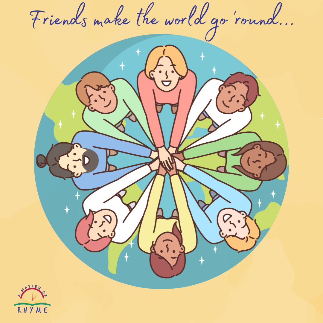 International Friendship Day, July 30th — A Matter of Rhyme