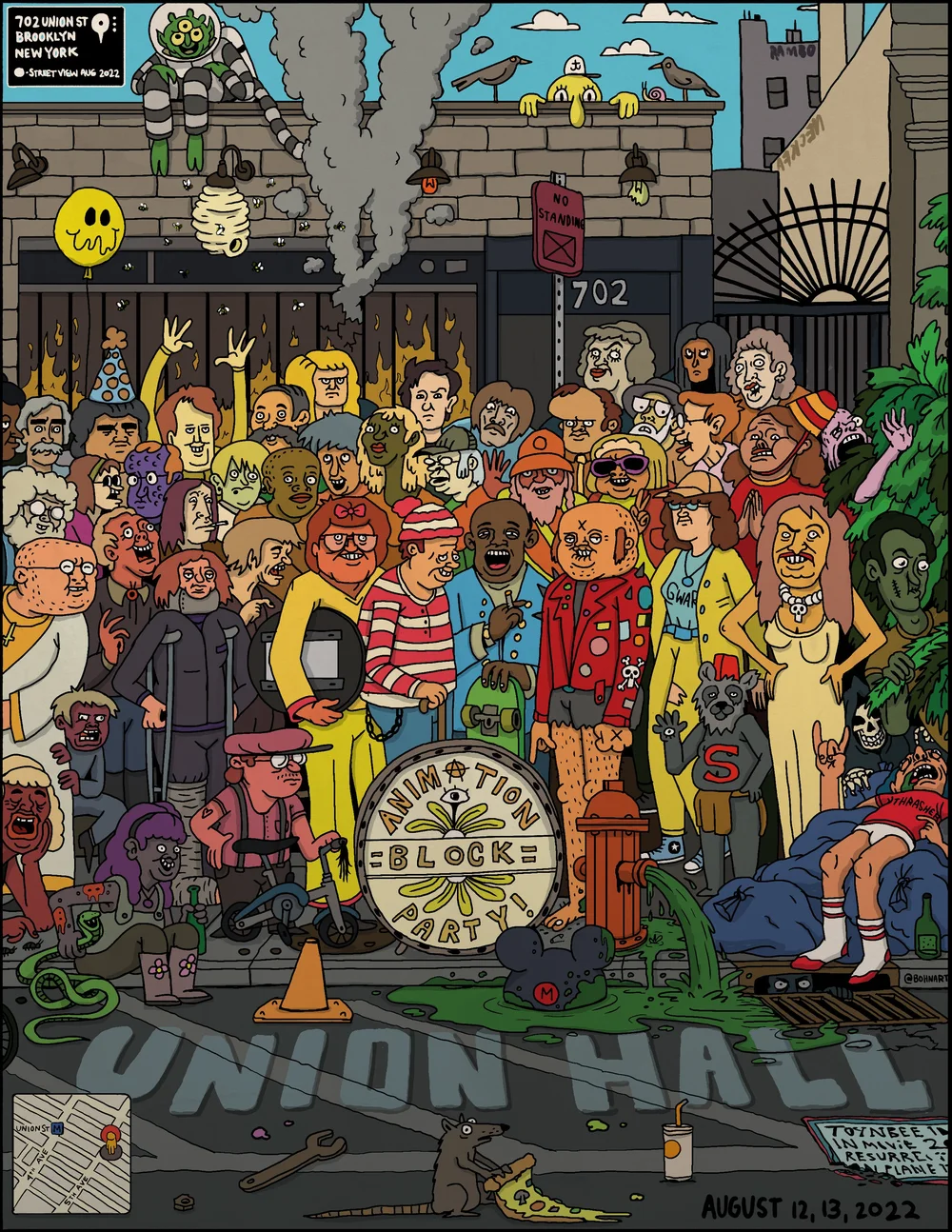 Animation Block Party - Bumper — Robert Bohn - Art