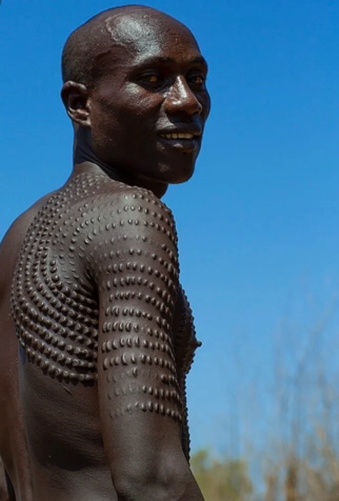 Nuer Tribe Scars