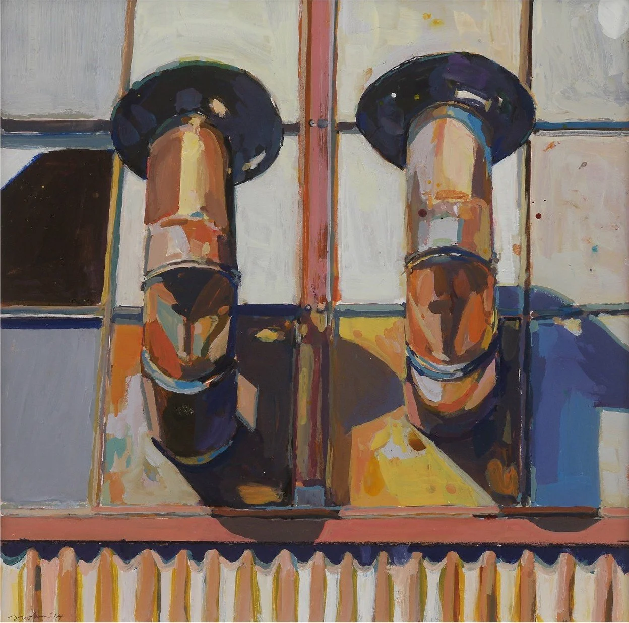 Two Vents No. 2 | Kim Frohsin | Modern Master Figurative Art