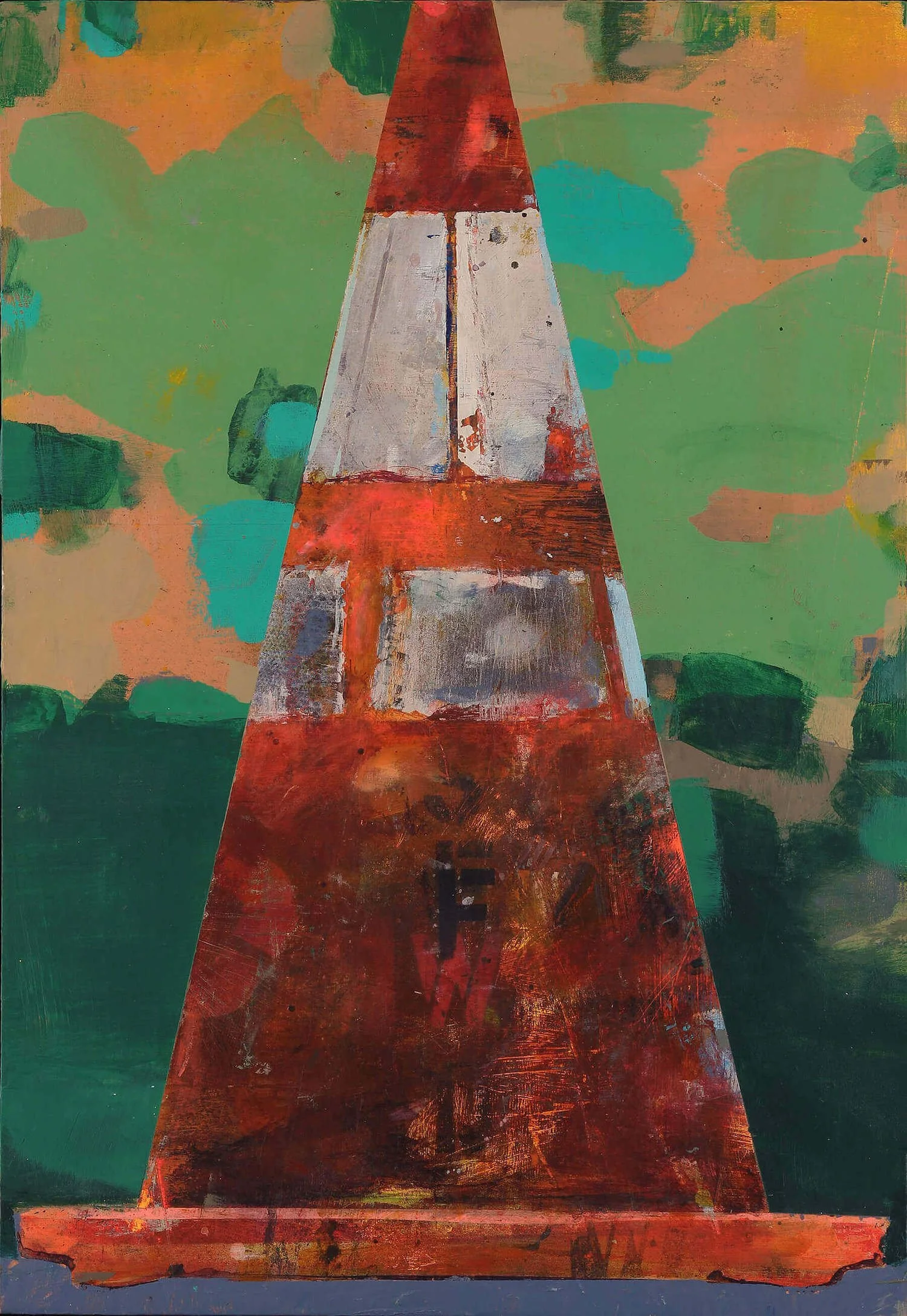 Camoflague Cone | Kim Frohsin | Modern Master Figurative Art