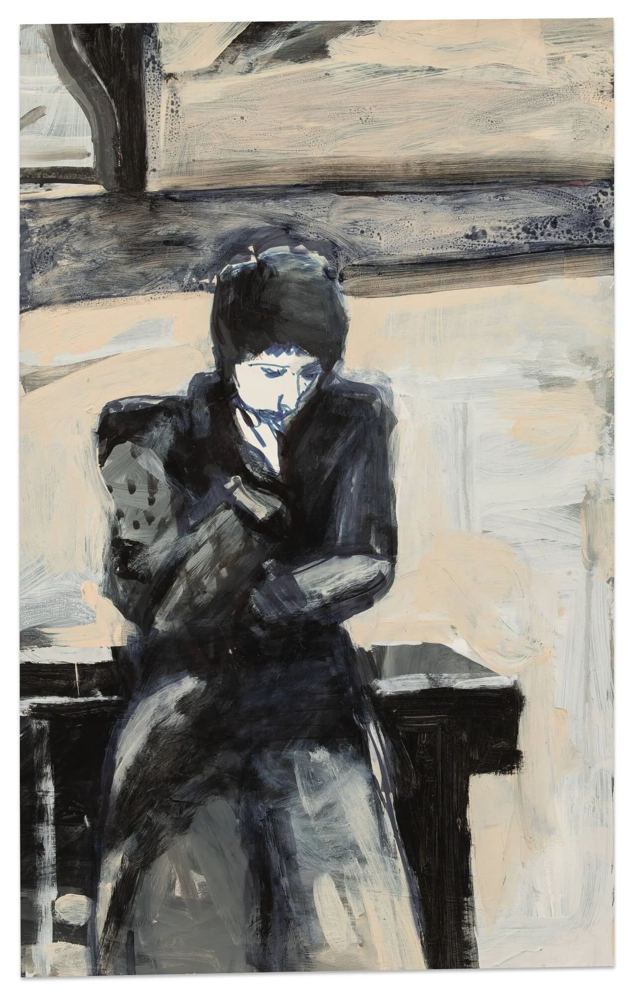 J.T. Pensive Pose | Kim Frohsin | Modern Master Figurative Art