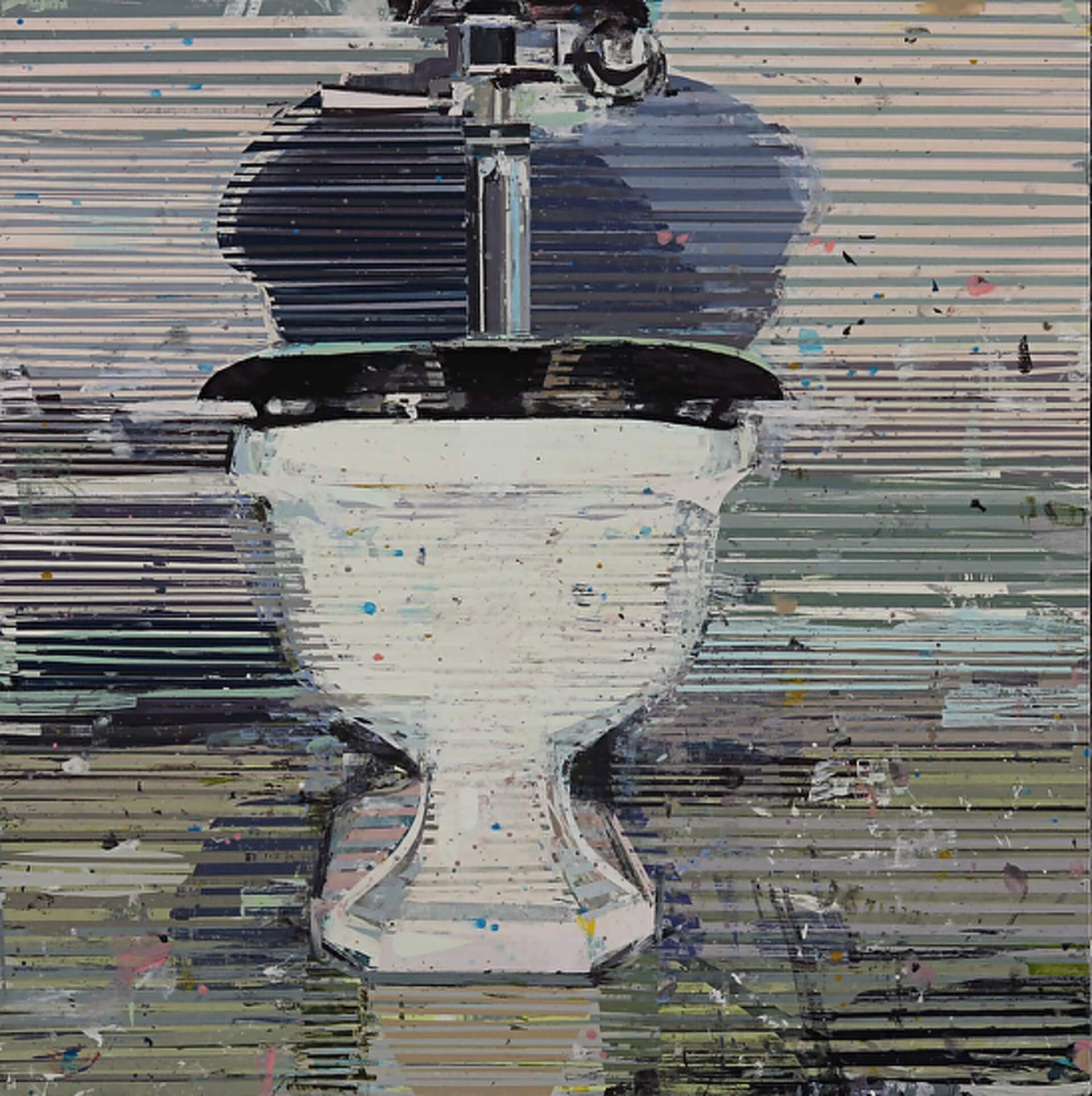 Noonan Toilet Portrait no. 3 | Kim Frohsin | Modern Master Figurative Art