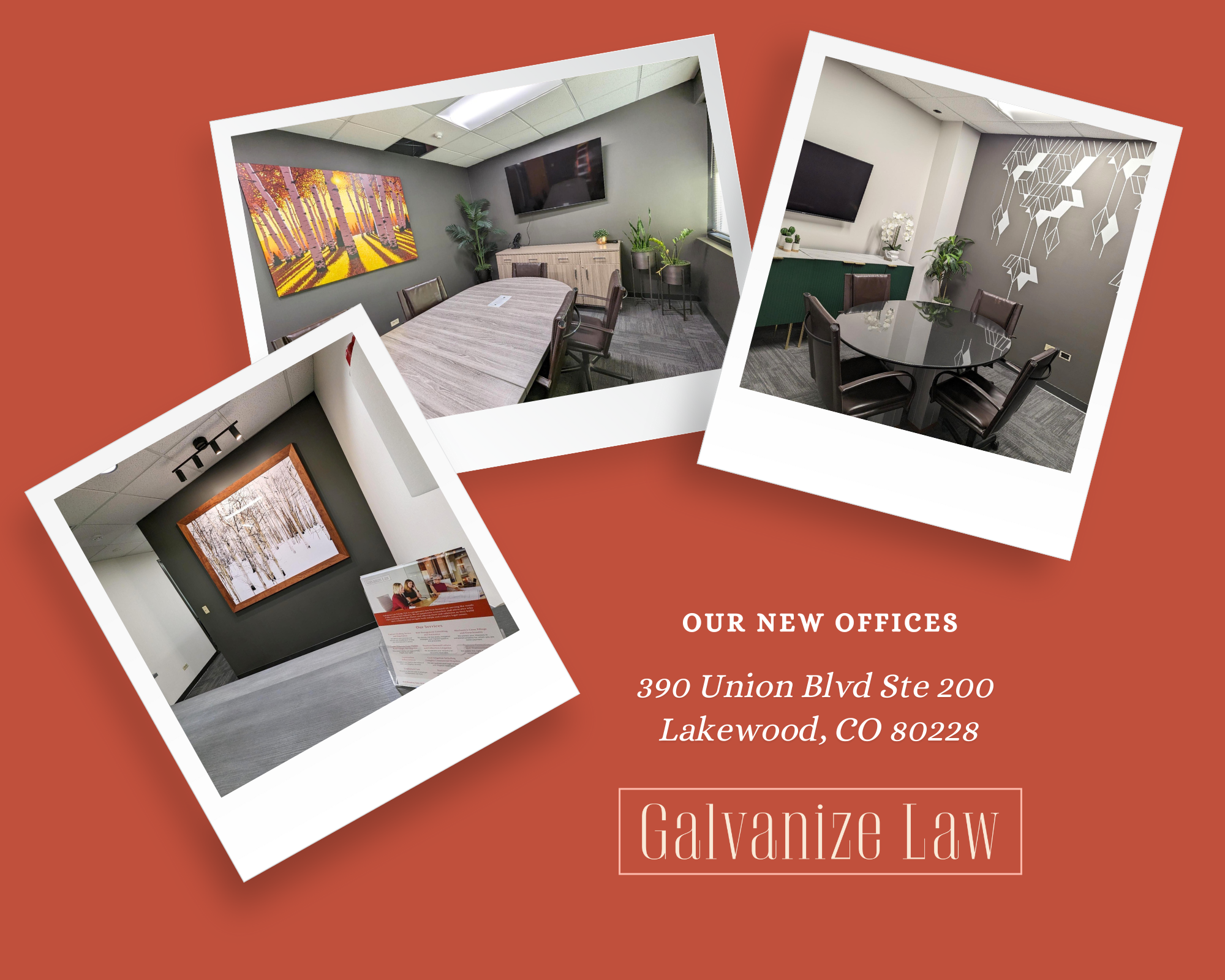 Galvanize Law Moves Offices — Galvanize.Law