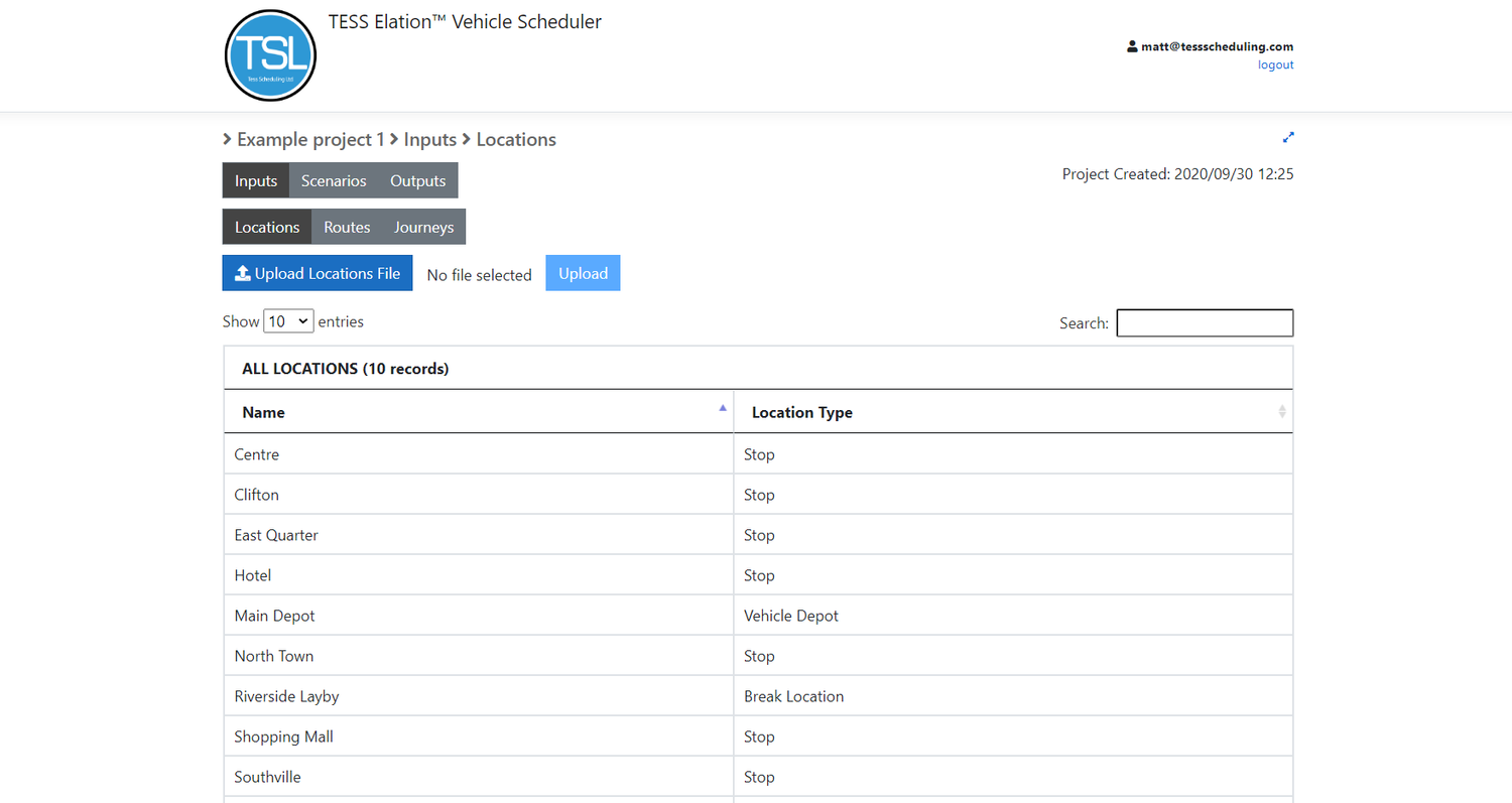 TESS Elation System — TESS
