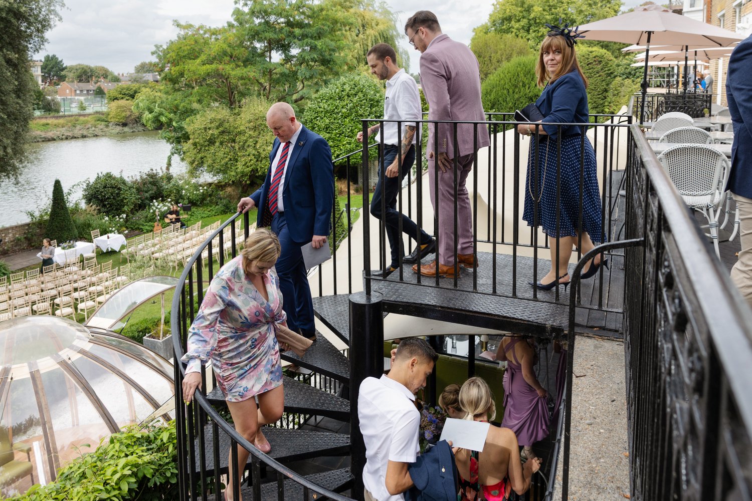 Bingham Riverhouse, Richmond late summer wedding photographed by London ...
