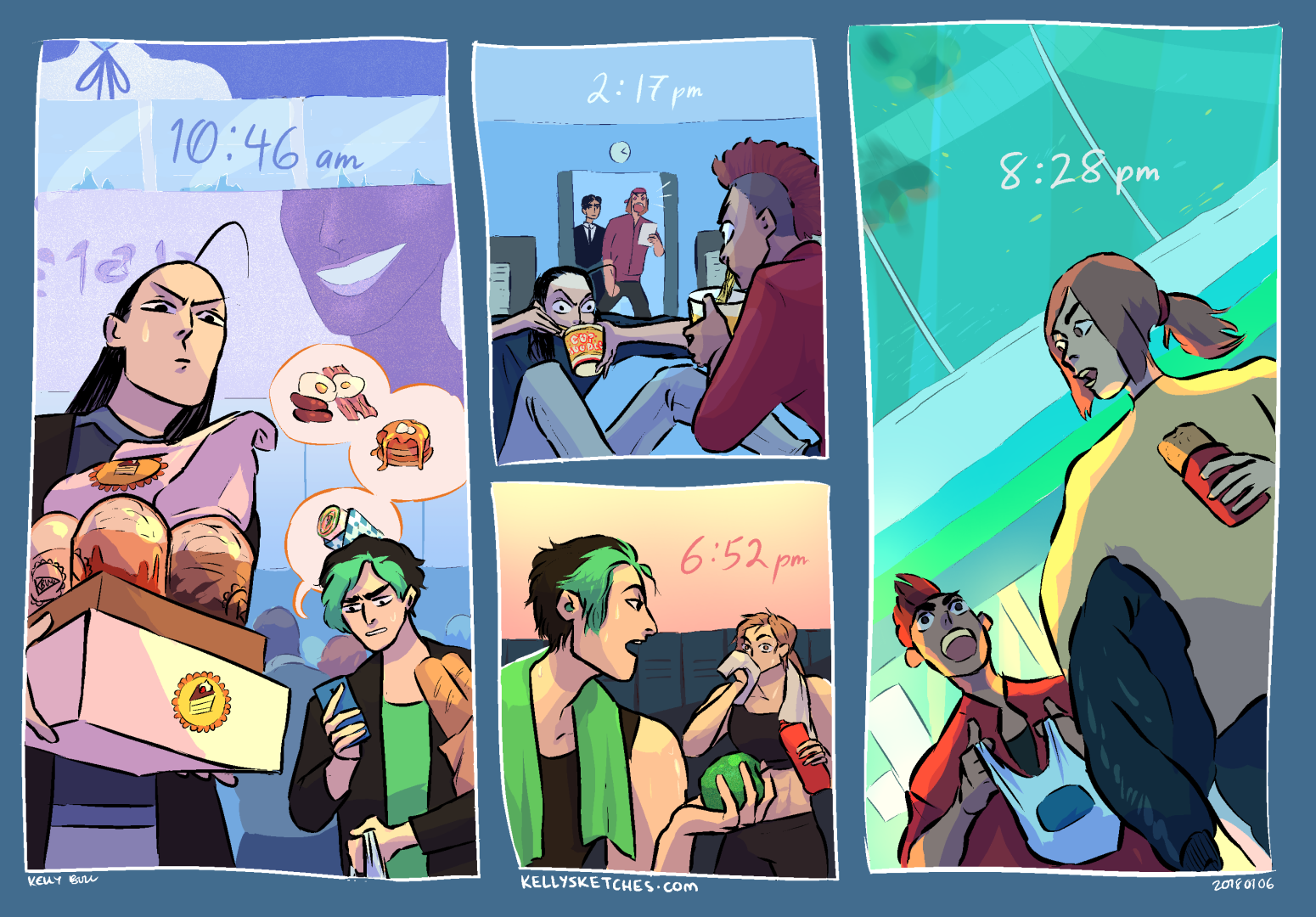 Illustrations — Kelly Bull