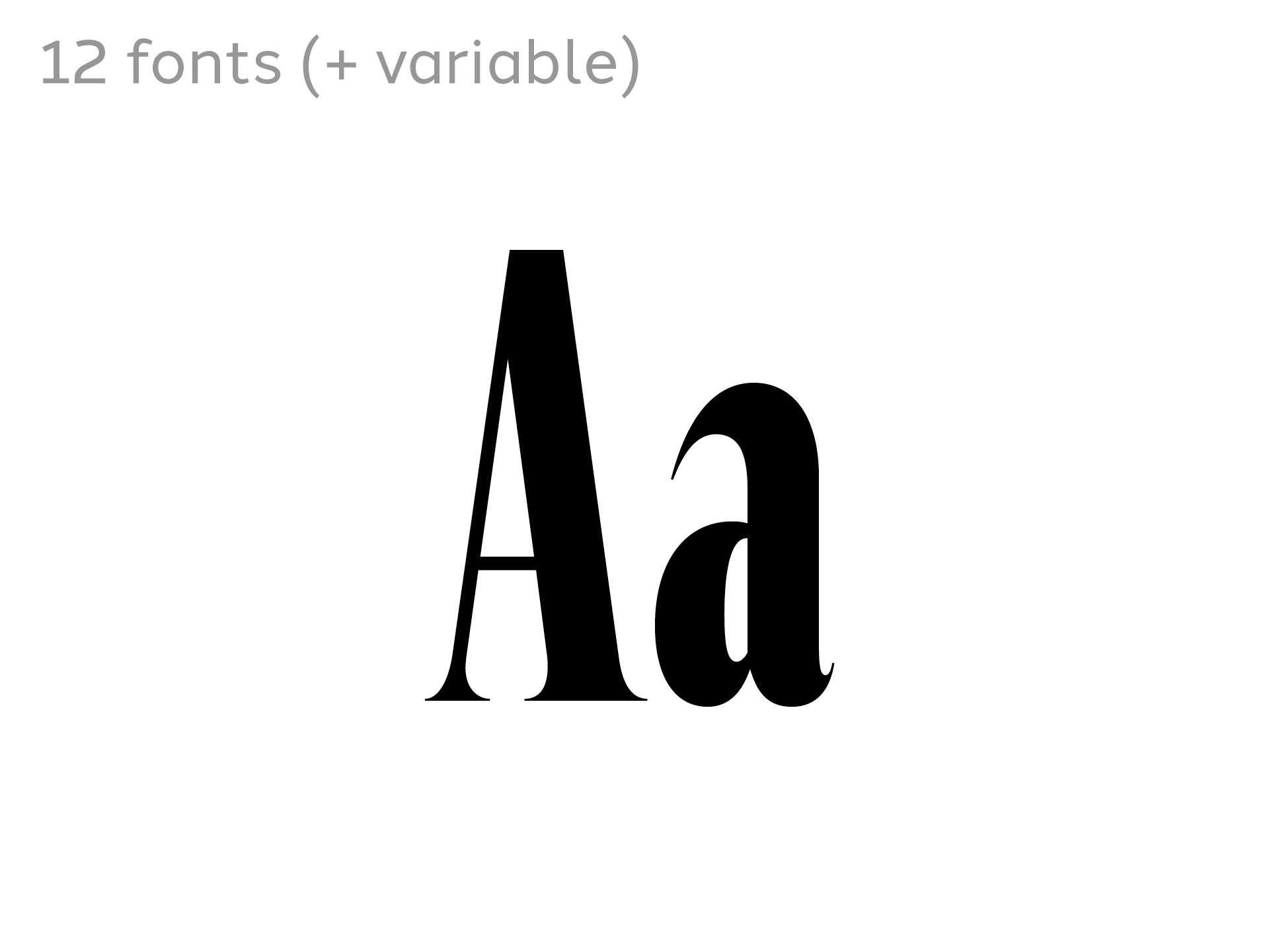 Leida Typeface – A Refined Serif Family for Versatile Text Design — The ...