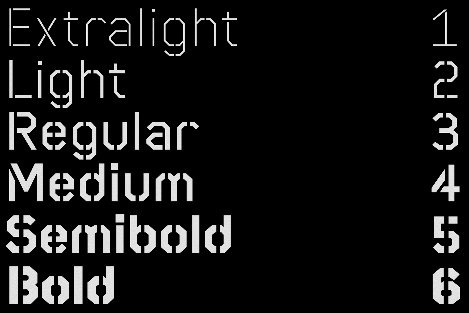 Hubsch Typeface – Experimental Brutalist Sans-Serif for Bold Designs ...